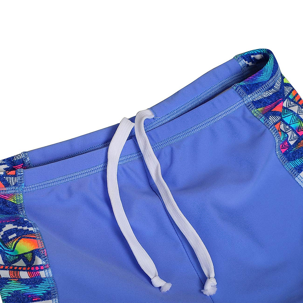 Dayu Boys Girls Swimsuit UPF 50+ UV Two Piece Short Sleeve Swimwear Rash Guard Sets, Purple, 12-14