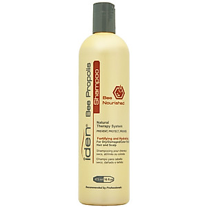 Iden Bee Propolis Nourished Shampoo for Dry Chemically Treated Hair With Keratin and Essential Oils to Prevent Hair Loss and Prevent From UV Rays (473 ml / 16 fl.oz)