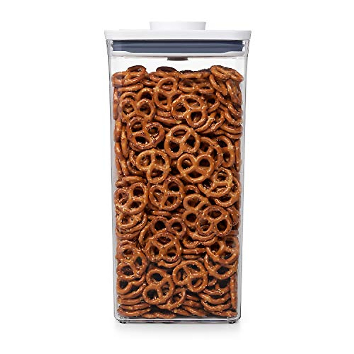 OXO Good Grips POP Container - Airtight Food Storage - 6.0 Qt for Bulk Food and More,Transparent,6.0 Qt - Square - Bulk Food