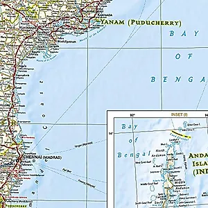 India Map (National Geographic Adventure Map, 3011)