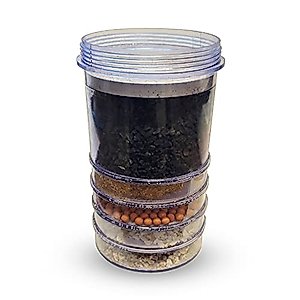 Max Water - Counter top System Compatible 5-Stage Replacement Mineral Filter Cartridge effective Water Purification compatible with Zen Counter-Top Gravity Water Filters