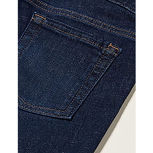 Amazon Essentials Outdoor Girls' Skinny Fit Stretch Jeans, Dark Wash, Size: 14 Slim