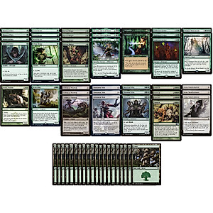 Mono Green Elf Ramp Deck - Modern Legal - Custom Built - Magic The Gathering - MTG - 60 Card