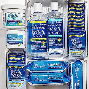 T.N. Dickinson's Witch Hazel 100% Natural Astringent for Face and Body, 8 fl oz