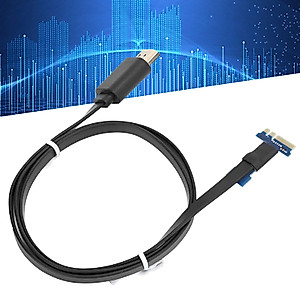 Kafuty-1 PCI-E HDMI Adapter Cable, NGFF M.2 A/E Key HDMI External Graphics Card Line Adapter, for Laptop Notebook(NGFF AKEY Interface Adapter Cable)