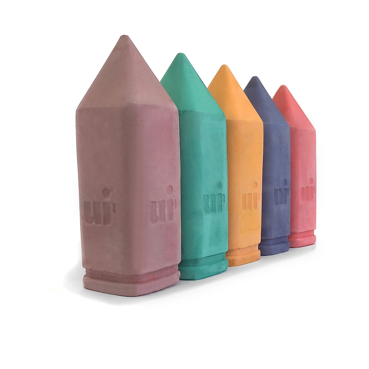 Urban Infant Non-Toxic Sidewalk Chalk for Toddlers 1-3 and Kids - Washable Outdoor Jumbo Chalk - Original