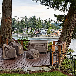 Classic Accessories Ravenna Water-Resistant 133 Gallon Deck Box, outdoor storage box