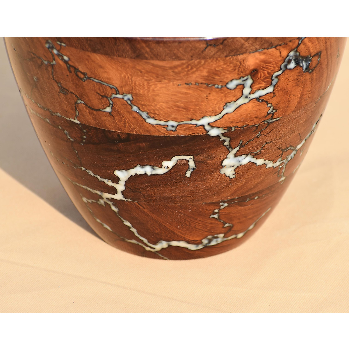 Rosewood Pet Loss urn Funeral Urn for Adult Sympathy Gift Decorative urn Memorial urn Wooden urn Box Lichtenberg Figure Resin urn for Ashes Cremation urn Urn for Human Ashes (Large up to 200 lb)