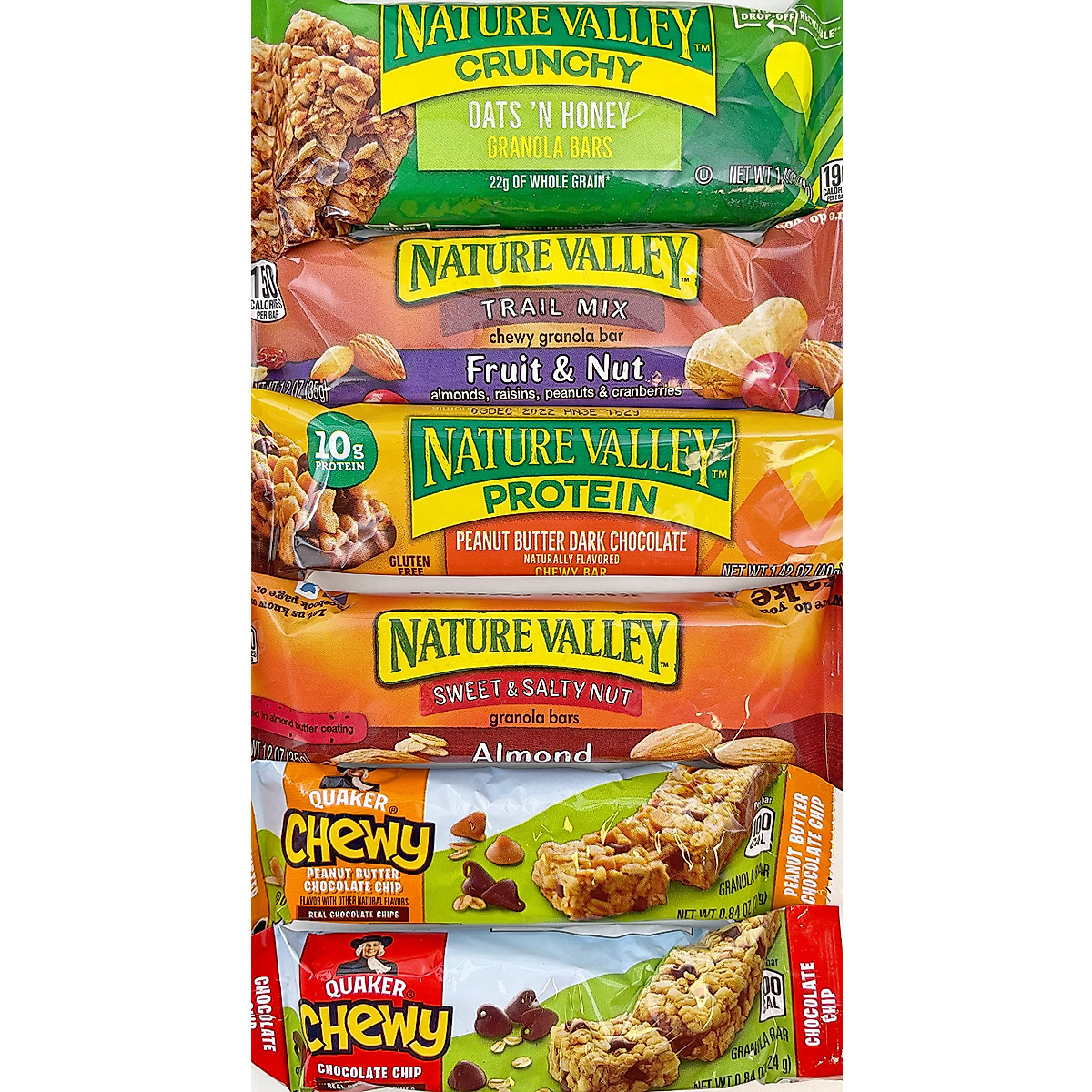 Birthday Snack Pack Gift Box Basket - Bundle of 44 Great Gifts - 8 Jerky, 9 Nuts / Trail Mix, 8 Bars, 13 Crunchy Salty Snacks, 6 Sweet Treats - Send Your Happy Birthday Wishes Today - Great for Dad, Husband, Coworker, Neighbor, Friend, Grandpa, Cousin, Un