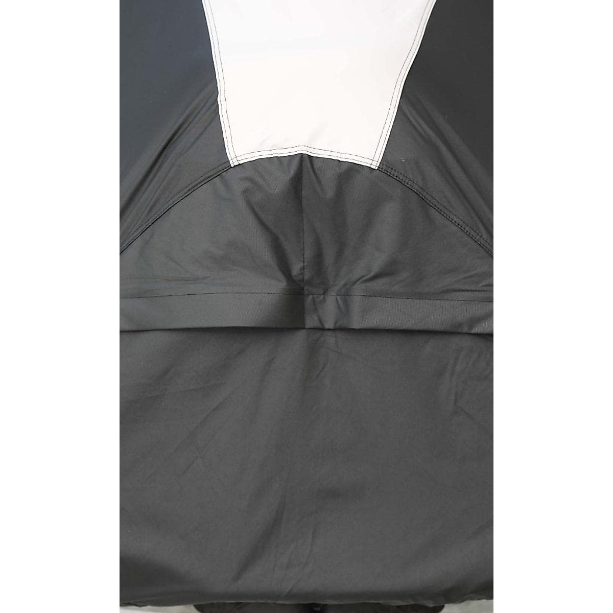 SBU Jetski Cover Compatible for Yamaha Wave Runner VX Deluxe 2007-2014 Jet Ski PWC Cover Black/Grey