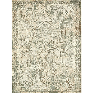 Unique Loom Tuareg Collection Area Rug - Sandstorm (9'x 12' 2" Rectangle, Multi/ Gray)