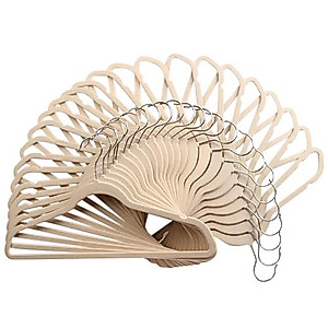 Michael Graves Design Ultra-Thin Non-Slip Velvet Clothing Hangers, Flocked & Durable, Closet Space Saving, for Garments, Suits, Dresses, Pants, Shirts, Coats, 25 Pack