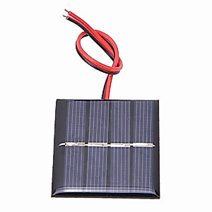 Polysilicon Solar Panel, 4Pcs 0.36W 2V Solar Panel Charging Power Board and Electronic Line for Small Power Appliances, Excellent Transmission