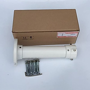 OdiySurveil Security Surveillance Camera Ceiling Mount Bracket for HIKVision CCTV PTZ Camera Aluminum Alloy Liftting Bracket White DS-1661ZJ