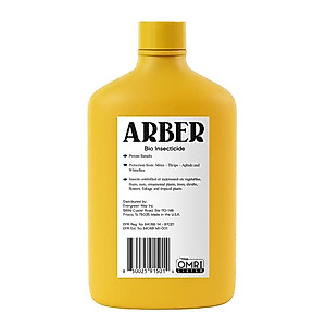 Arber Bio Insecticide | Organic Insect & Mite Control for Plants | Indoor & Outdoor | Natural Gardening Solution | Spider Mite, Aphid & Mealybug Killer | Liquid Concentrate | Makes Over 15 Gallons