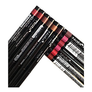 Beauty Spot 12 Colors Retractable Waterproof Lip Liner Set, Roll It Up Auto Lip Pencil, Long Lasting Fade Resistant