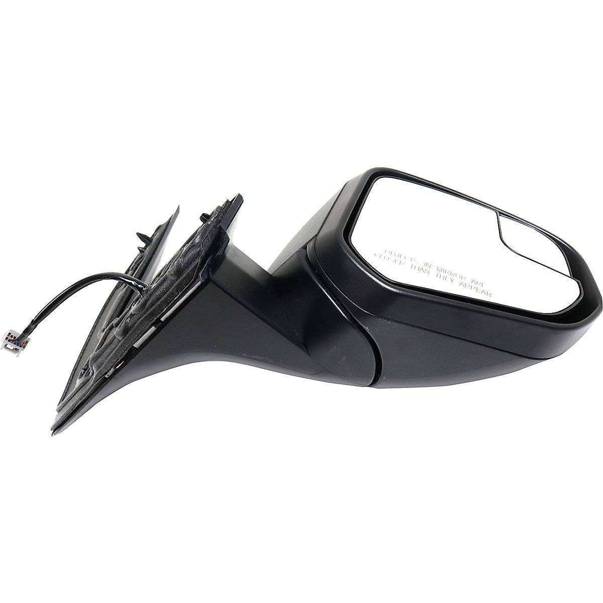 Kool Vue Driver & Passenger Side Power Heated Mirrors for Ford Transit Connect 2014-2022 With Spotter Glass Textured