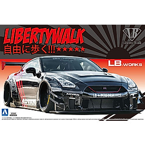 Aoshima LB Works R35 GT-R Type 2 (Ver. 2) 1:24 Scale Model Kit