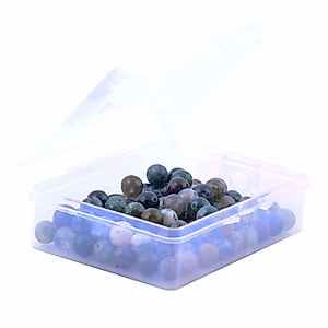 Natural Stone Beads 100pcs 8mm India Agate Round Genuine Real Stone Beading Loose Gemstone Hole Size 1mm DIY Charm Smooth Beads for Bracelet Necklace Earrings Jewelry Making (India Agate)