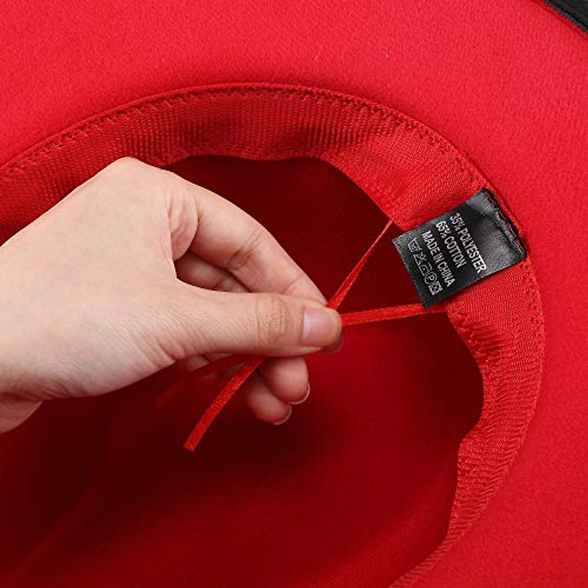 FALETO Two Tone Red Bottom Wide Brim Wool Felt Fedora Hat Panama Hat Casual Jazz Hats for Men Women