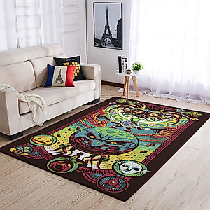 SHOUSE Legend of Zelda Rug, Gaming Carpet for Game Room, Kids Room Rug,Rugs for Living Room, Bedroom - Washable Rug, 8x10 Area Rugs - Home Decor Accent for Gaming Enthusiasts 1 (72 * 48 inches)