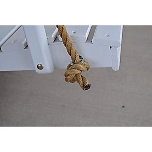 A&L Furniture 10' Rope Kit for Amish-Made Swings and Swing Beds, Fits Up to 10' Ceiling