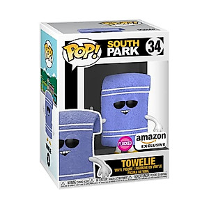 Funko Pop! Animation: South Park - Flocked Towelie Vinyl Figure, Amazon Exclusive