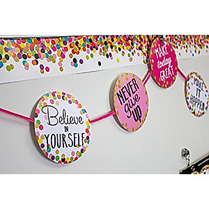 Confetti Positive Sayings Accents (8890)
