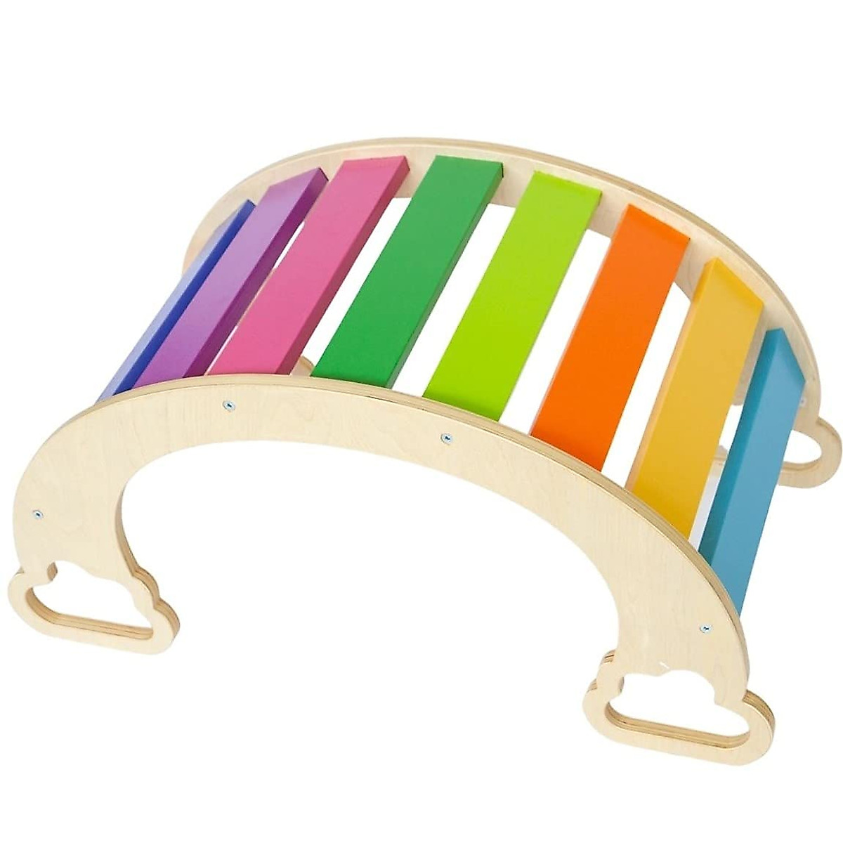 Waldorf Rocker Board for Toddlers - Safe Non Toxic Climbing and Rocking Board