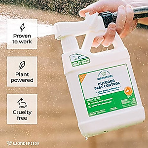 Wondercide - EcoTreat Ready-to-Use Outdoor Pest Control Spray with Natural Essential Oils - Mosquito, Ant, Insect Repellent, Treatment, and Killer - Plant-Based - Safe for Pets , Kids - 32 oz
