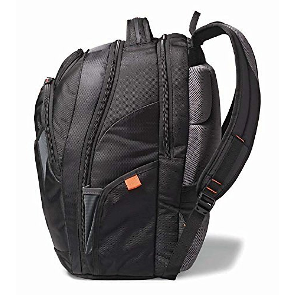Samsonite Tectonic 2 Large Backpack, Black/Orange, 18 x 13.3 x 8.6