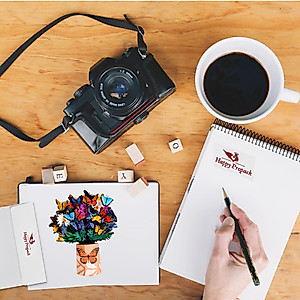 Birthday Cake Pop Up Birthday Card, 3D Greeting Pop Up Birthday Card, Happy Birthday Card For Men, Women, Her, Him, Husband,With Message Note & Envelop,Size 7 X 5 Inch (Hummingbird (Chrysanthemum))