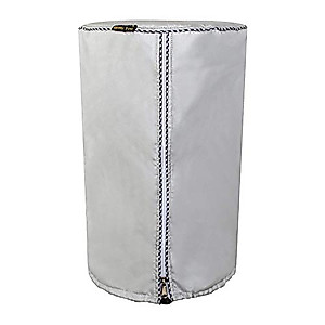 Large Tire Cover Seasonal Tire Tote Tire Storage Bag Seasonal Tire Cover,Waterproof Dust-Proof (Diameter 28",Silver Coated)