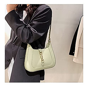 FVGWTVS Ladies Shoulder Bag Underarm Pu Messenger Bag Ladies Handbag Messenger Bag Fashion Bucket Bag