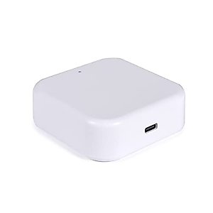 G2 WiFi Gateway for Smart Door Lock, Smart Wi-Fi Gateway with TTLock App Remote Control for Smart Door Deadbolt, Smart Bridging Hub Work with Alexa Google Voice