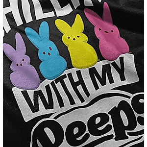 Retro Chillin with My Peeps Candy Toddler Boy Girl T Shirt Black