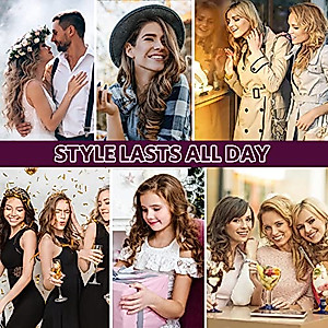 Automatic Hair Curler Automatic Rotating Hair Curling Wands Auto Curling Irons Automatic Hair Curler 28mm 1.1inch Curl Hair Waving Irons Hair Styling Irons Hair Waver 30s Instant Heat Wand 110-240v