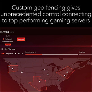 NETGEAR XR1000-100NAR Nighthawk AX5400 5.4Gbps 6-Stream Pro Gaming WiFi 6 Router - Certified Refurbished