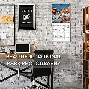 The Ultimate 2023 US National Park Wall Calendar - Runs Until December 2023 - The Perfect Monthly Calendar With Breathtaking Nature Pictures