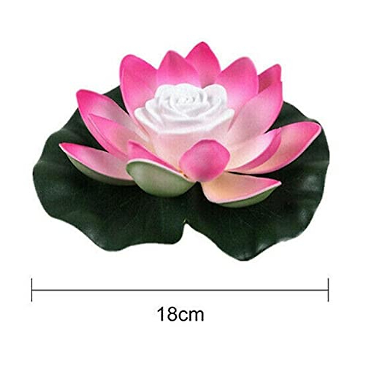 6 PC Lamp LED Floating Flower Lamps Lamps On Water Decoration Pool Decoration Swimming Garden Light Water Fountain