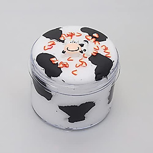 FLIPNEX Crunchy Slime Fluffy Slime Cloud Slime Supplies Kit Stress Relief Toy Scented Slime Party Favors Toy Education Party Super Light Favor Gift and Birthday Fluffy Soft Clay 7.5Oz 270g (D)