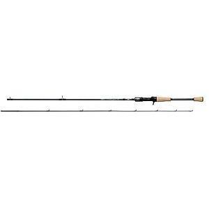 Daiwa Procyon Baitcasting Rod 6ft 6in Medium Heavy 1 Piece, Gun Smoke Silver (PCYN661MHXB)