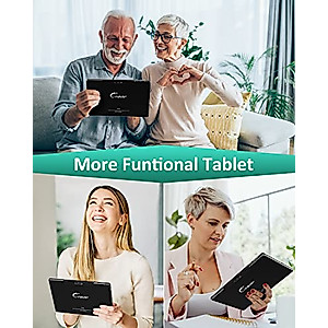 CNMF Tablet 10 Inch, 5Ghz WiFi Tablet + 2.4Ghz WiFi Tablet, Long Battery Life, 2GB ROM, 32GB Storage, 10.1" IPS HD Touch Screen - 2 Pack,