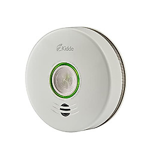 Kidde Smoke Detector, 10-Year Battery, Photoelectric Sensor Wire-Free Interconnect Smoke Alarm, Voice Alert