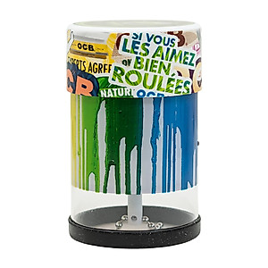 Wakit Electric Herb Grinder - Single Press Grind - Easy to Use, Fast and Custom Grind Consistency - LED Lighted Grinding Chamber