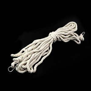 Meprotal Clothesline Clothes Drying Rope Portable Travel Clothesline Adjustable Indoor Outdoor Laundry Line Rope for Camping Travel & Home Use - 32 ft