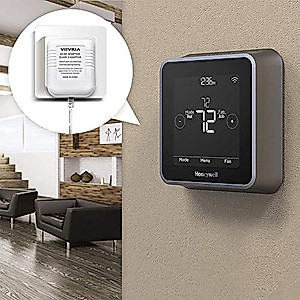 24 Volt Transformer, C Wire Adapter Thermostat, Competible with All Versions of Ring Doorbell and Thermostat for Nest Ecobee, Sensi and Honeywell, 315" Long Cable 24V Transformer