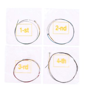Q QINGGE Steel Core Cello Strings 4/4 3/4 set Strings for Student Strings – Sealed Pouch Prevents Corrosion