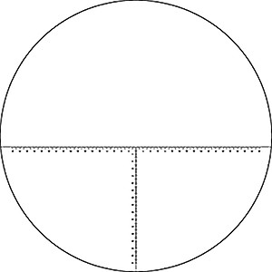 Vortex Optics Razor HD Ranging Reticle Eyepiece 22x - MOA, Black
