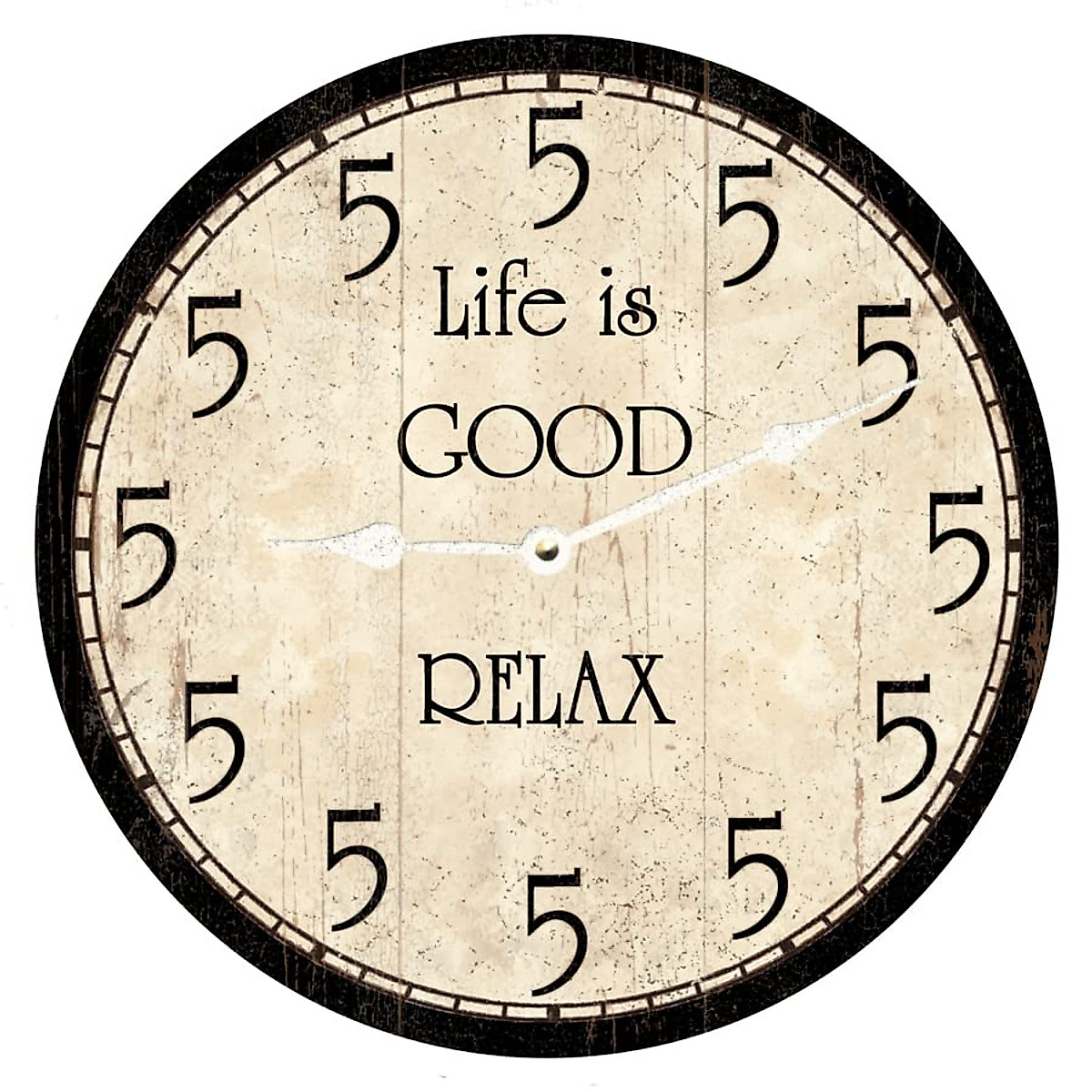 Personalized Five O'Clock Somewhere Clock